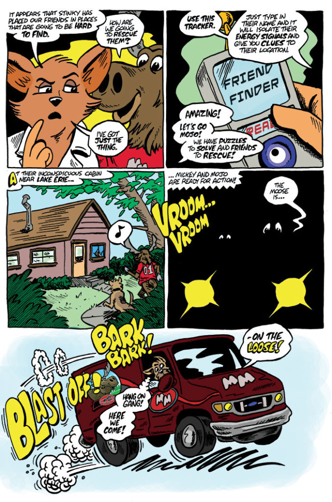 Making Comics with Dirk Part 2 – Writing the Script